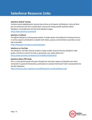 Salesforce training workbook FINAL | PDF