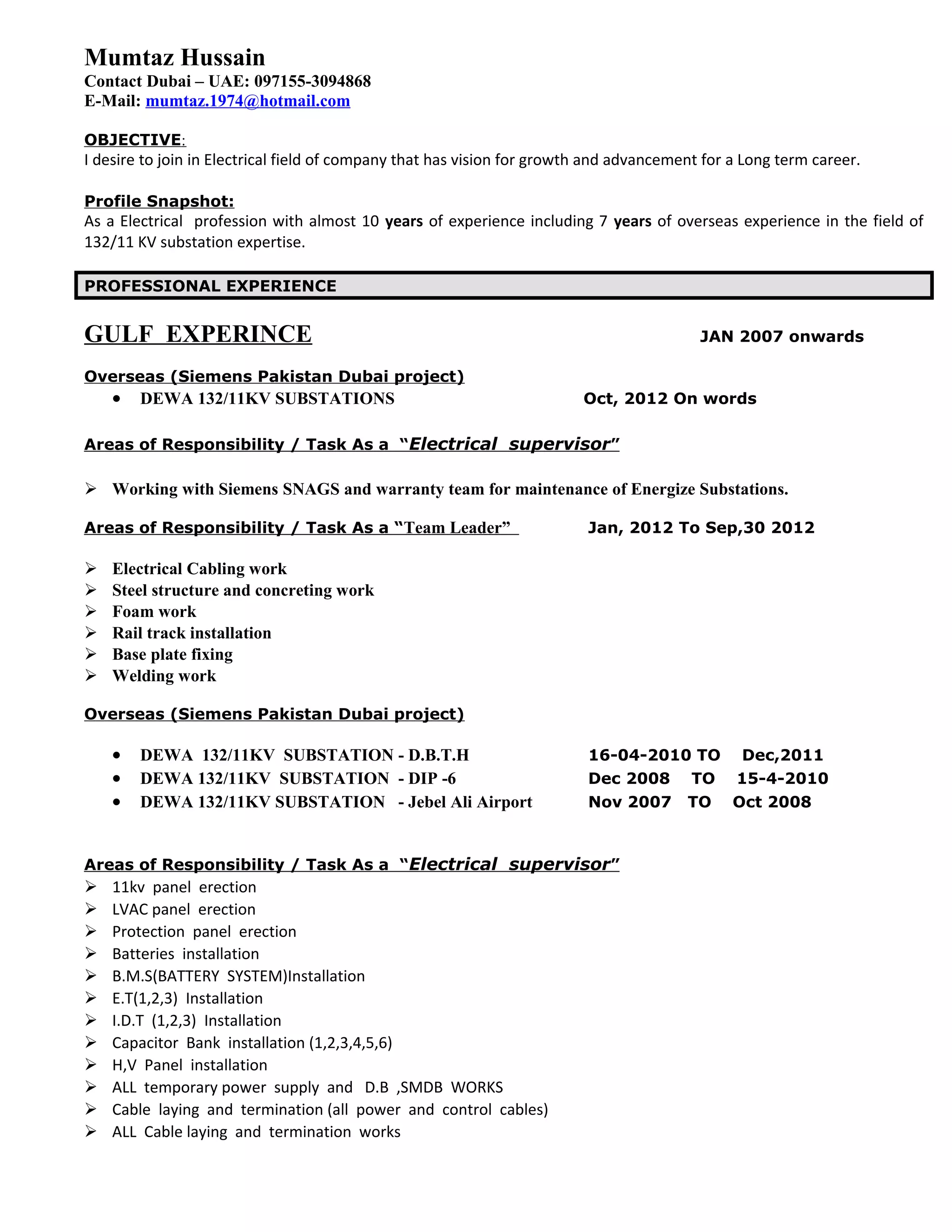 mumtaz CV (1) | DOC