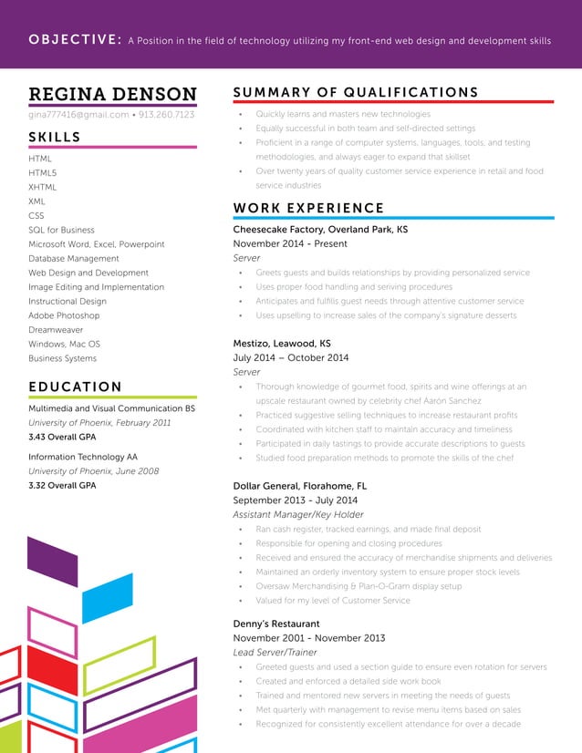 Regina_Denson_Resume_2015 | PDF