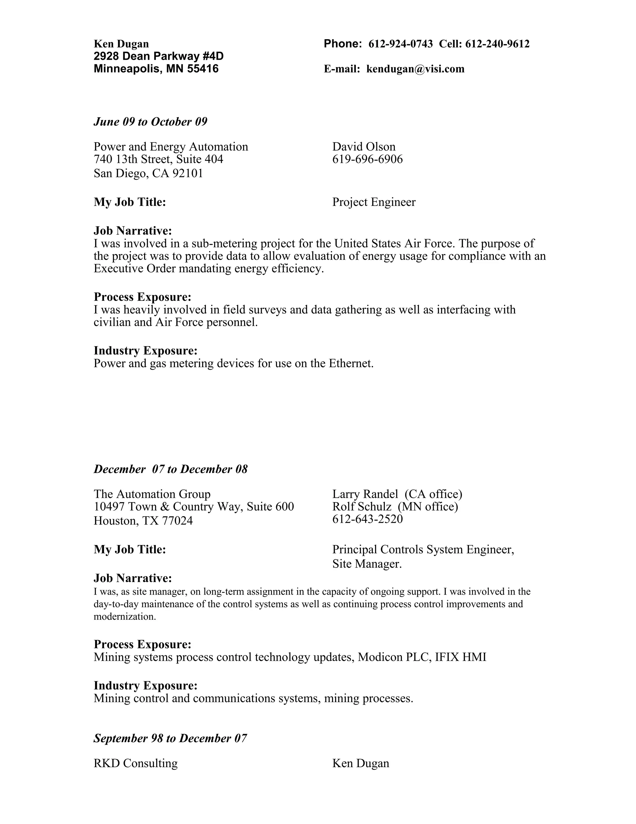 KenDugan_Resume_15 | DOC