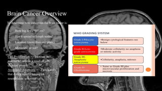 Brain Cancer Powerpoint | PDF