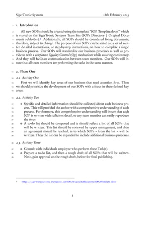 sop-plan-09 | PDF