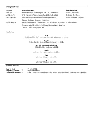 resume_prerit | DOCX