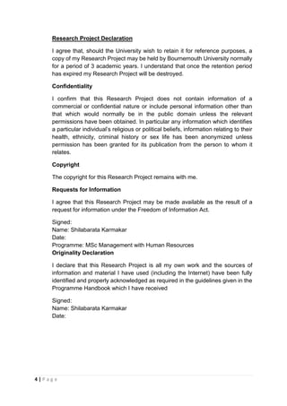 7. Final Dissertation ( Individual Quantitative Research)-SK | PDF