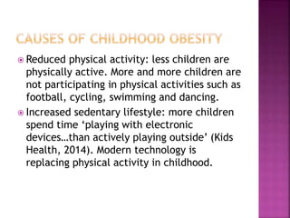 Childhood Obesity | PPTX