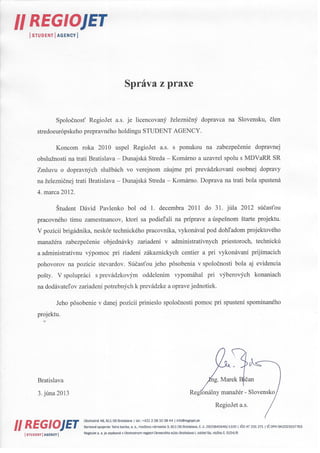 správa z praxe | PDF