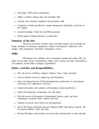 ASSIGNMENT No 1 (HRM) | DOCX