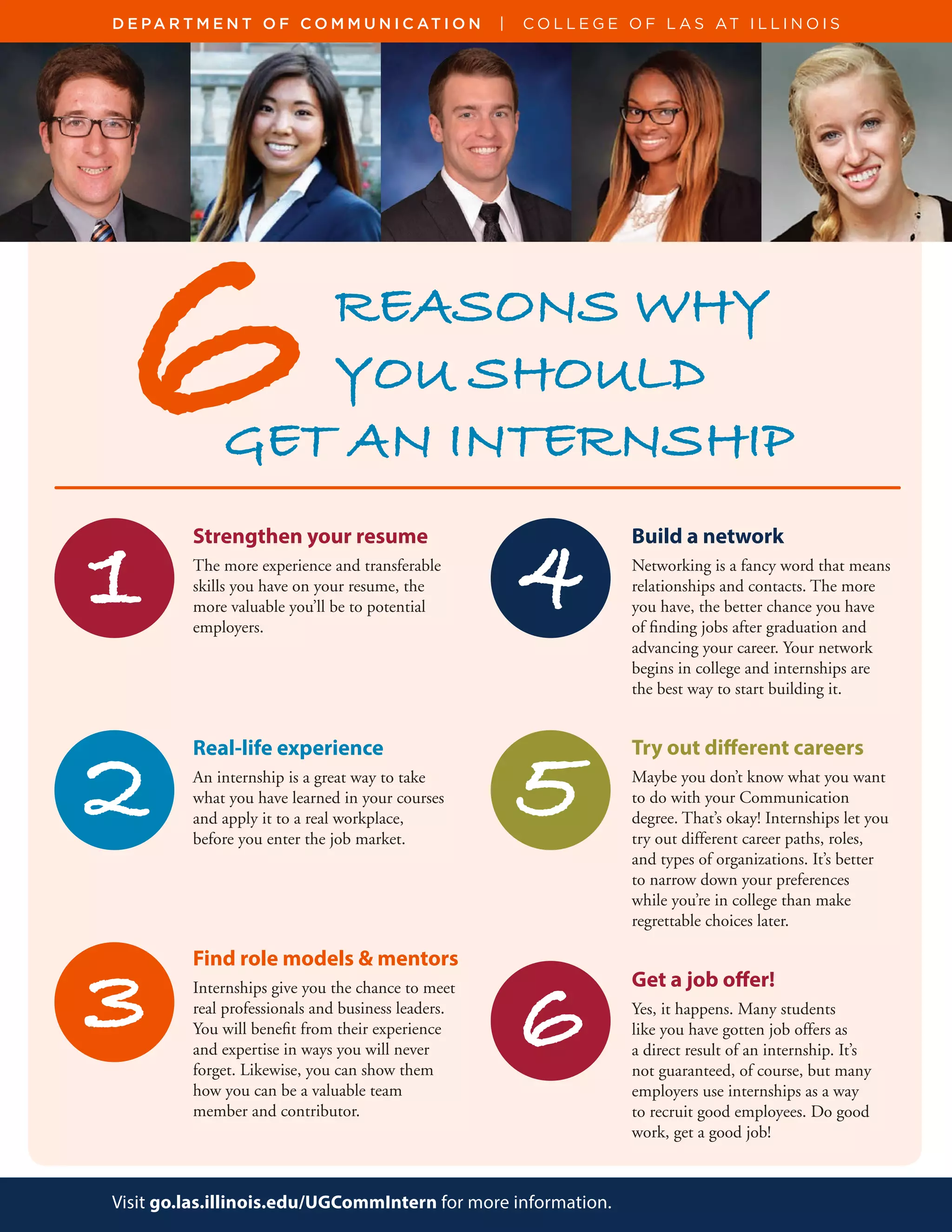 EMAIL VERSION Communication Internships Student Brochure | PDF