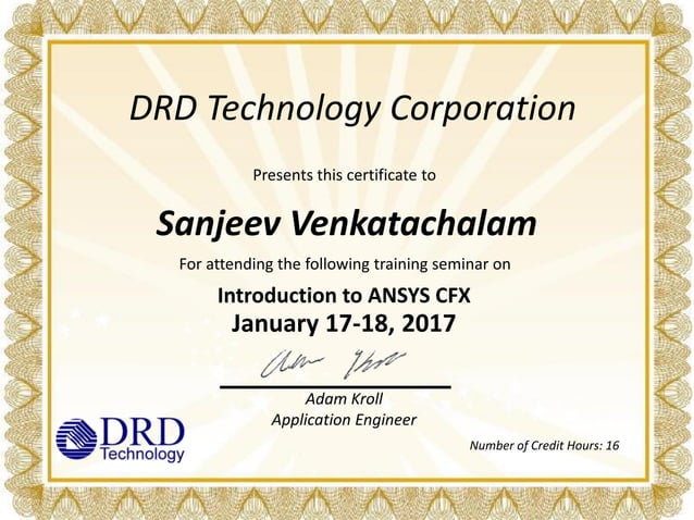 Class Cert - Venkatachalam (1) | PDF