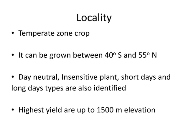 Non-Traditional Crops | PPTX