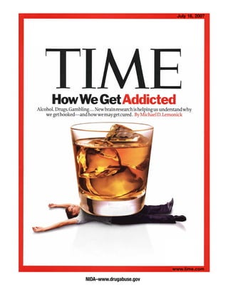 Time magazine cover story | PDF | Substance Abuse | Diseases and Conditions