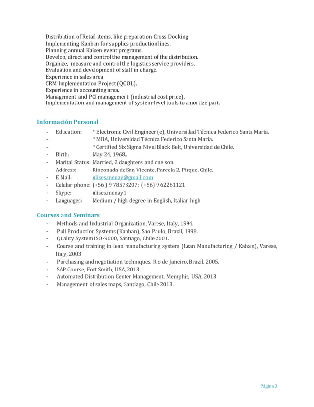 RESUME ULISES_MENAY | PDF