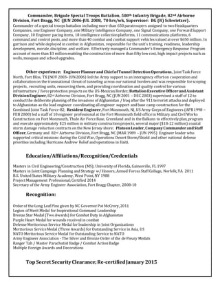 COL Baker Current Resume | DOCX