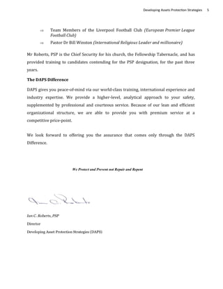 DAPS Company Profile | PDF | Business | Business and Finance