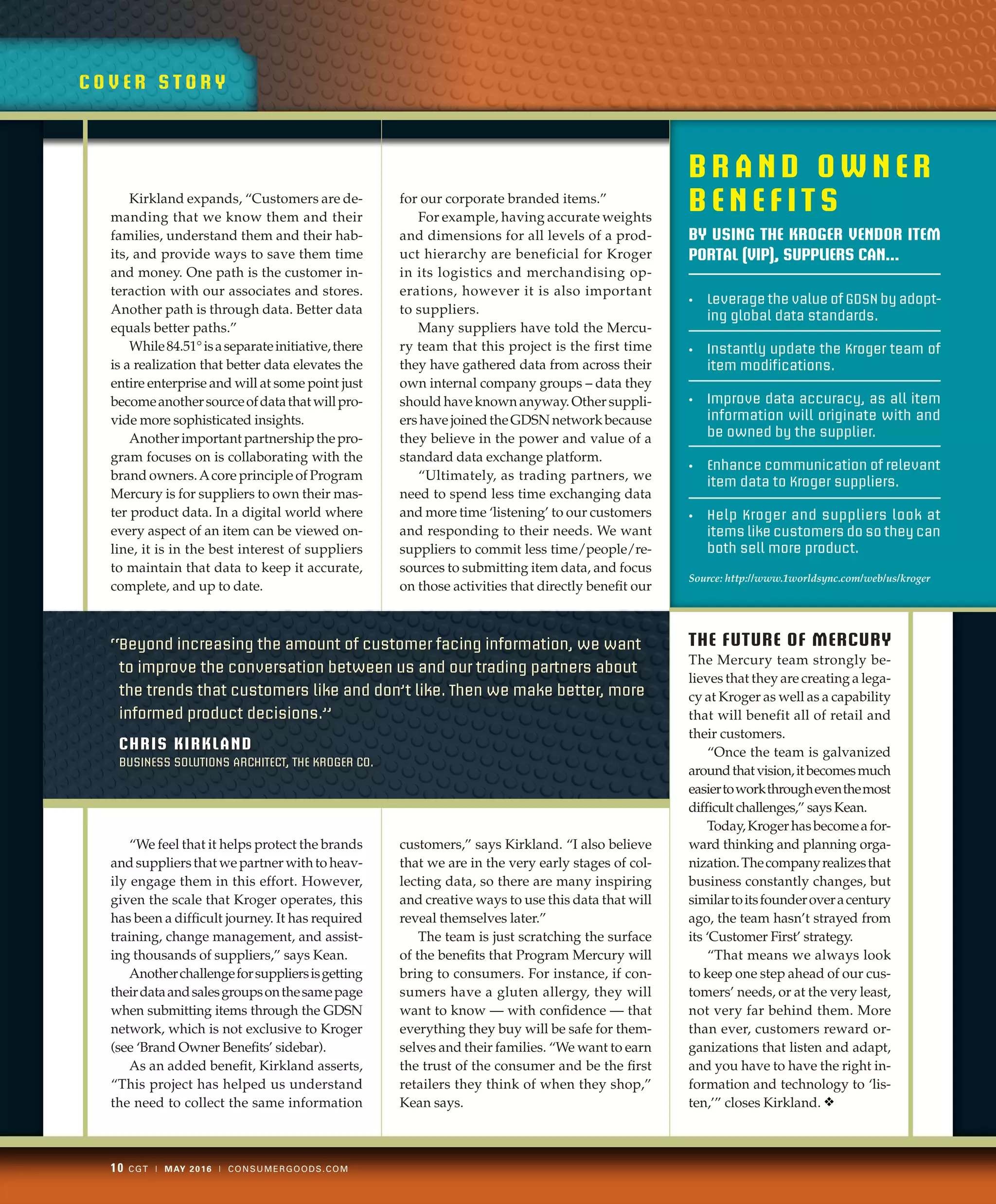 Kroger Beyond Brick and Mortar | PDF