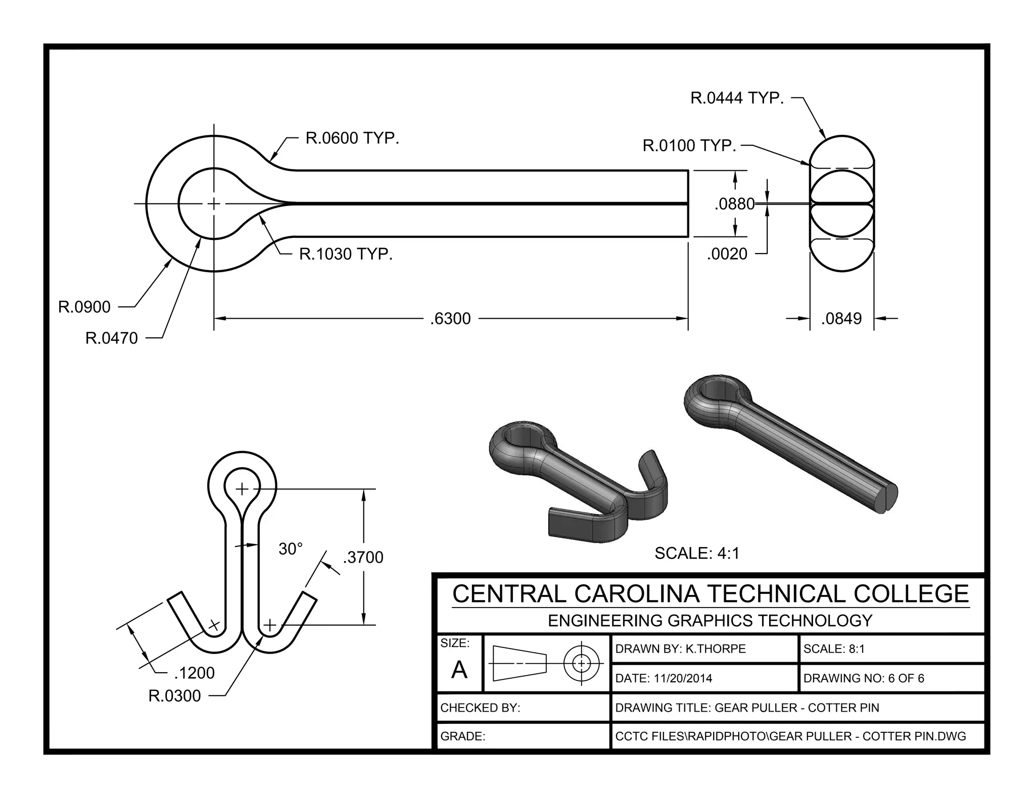 GEAR PULLER - COTTER PIN-Layout1 | PDF