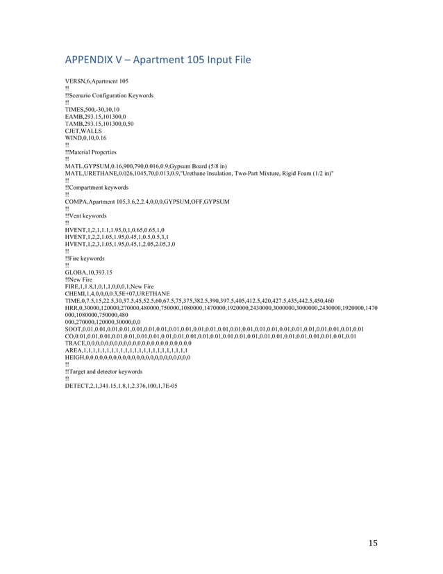 CFAST Project Report | PDF