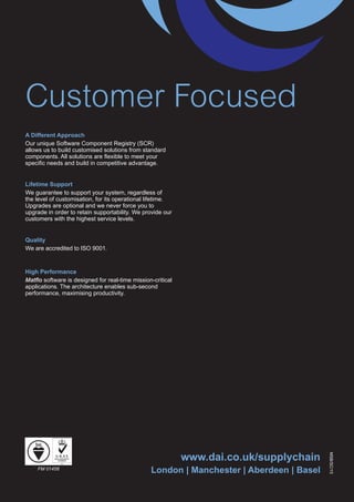 DAI Matflo Supply Chain Brochure | PDF