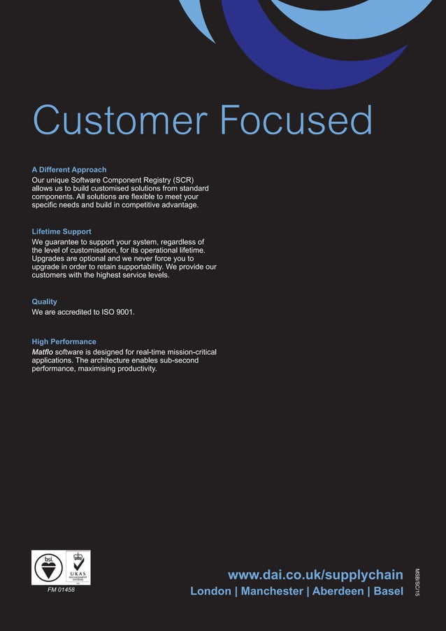 DAI Matflo Supply Chain Brochure | PDF