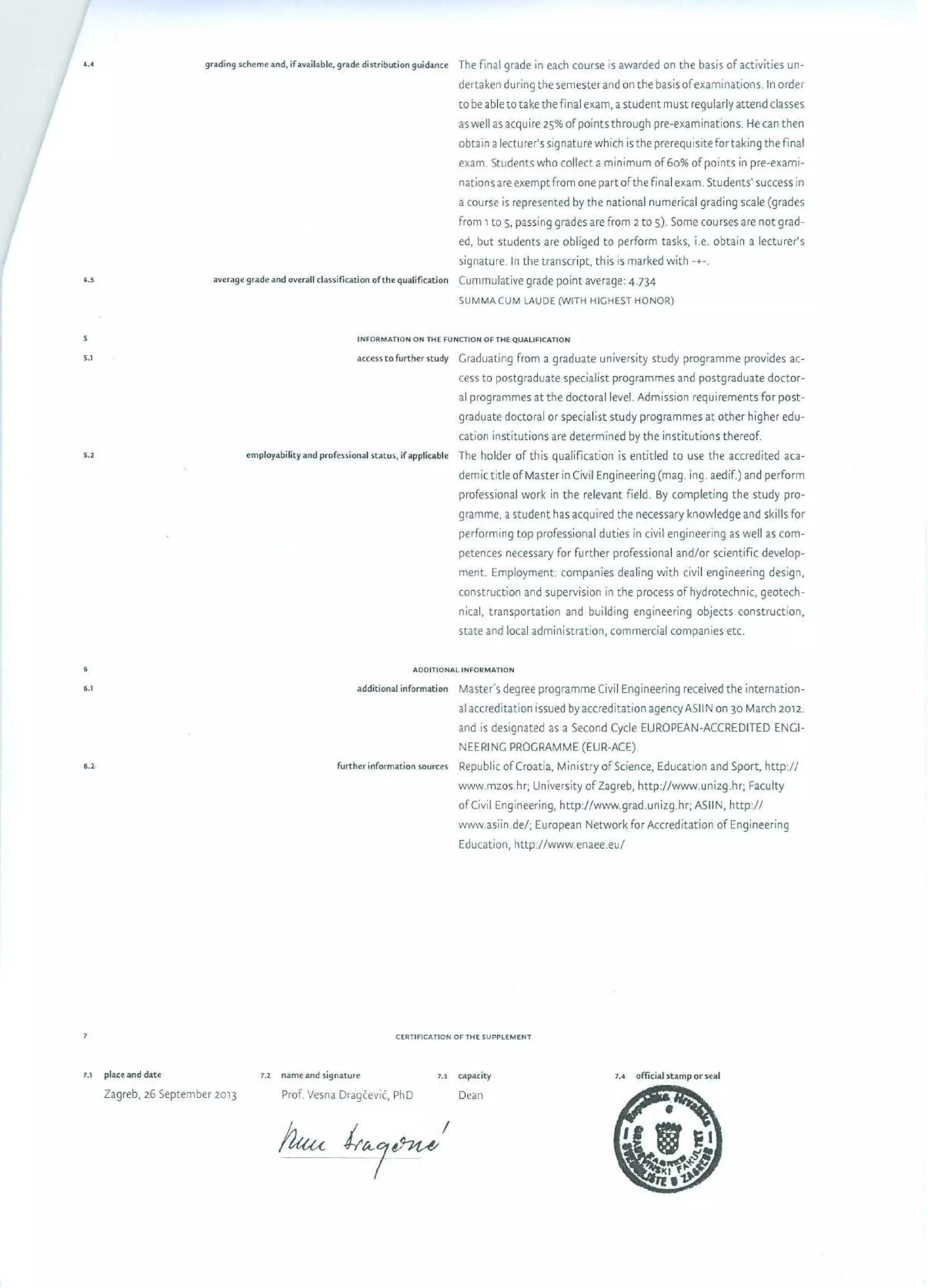 MSc-diploma supplement | PDF