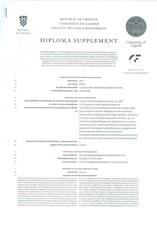 MSc-diploma supplement | PDF