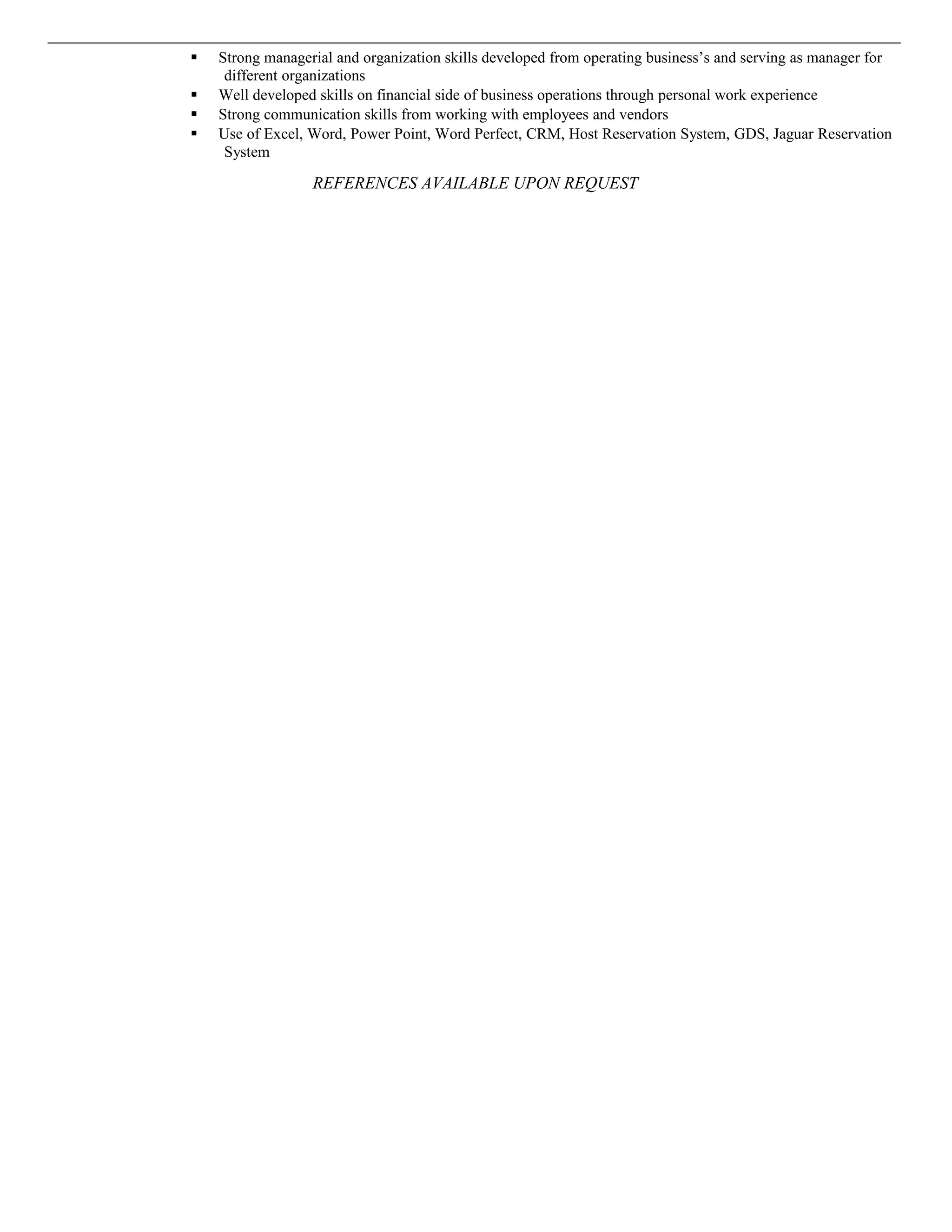 Carol Resume (1) | DOC