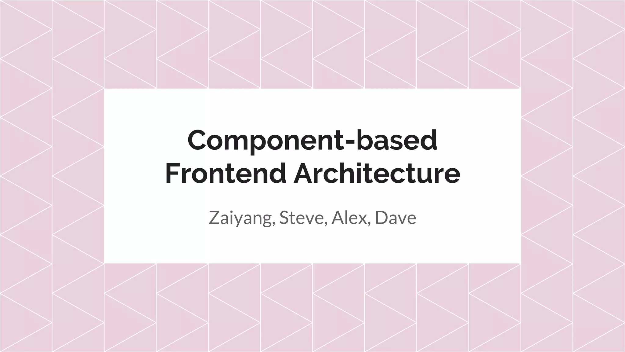 Component based architecture | PPT Component based architecture | PPT