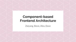 Component based architecture | PDF