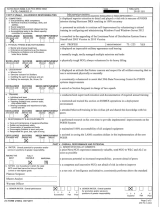 Army Evaluations_Redacted | PDF
