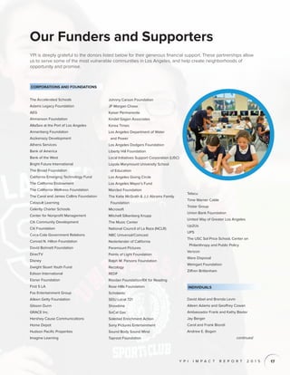 YPI Impact Report 2015 | PDF