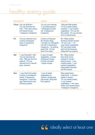 F8 aus healthy eating guide | PDF