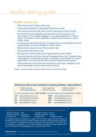 F8 aus healthy eating guide | PDF