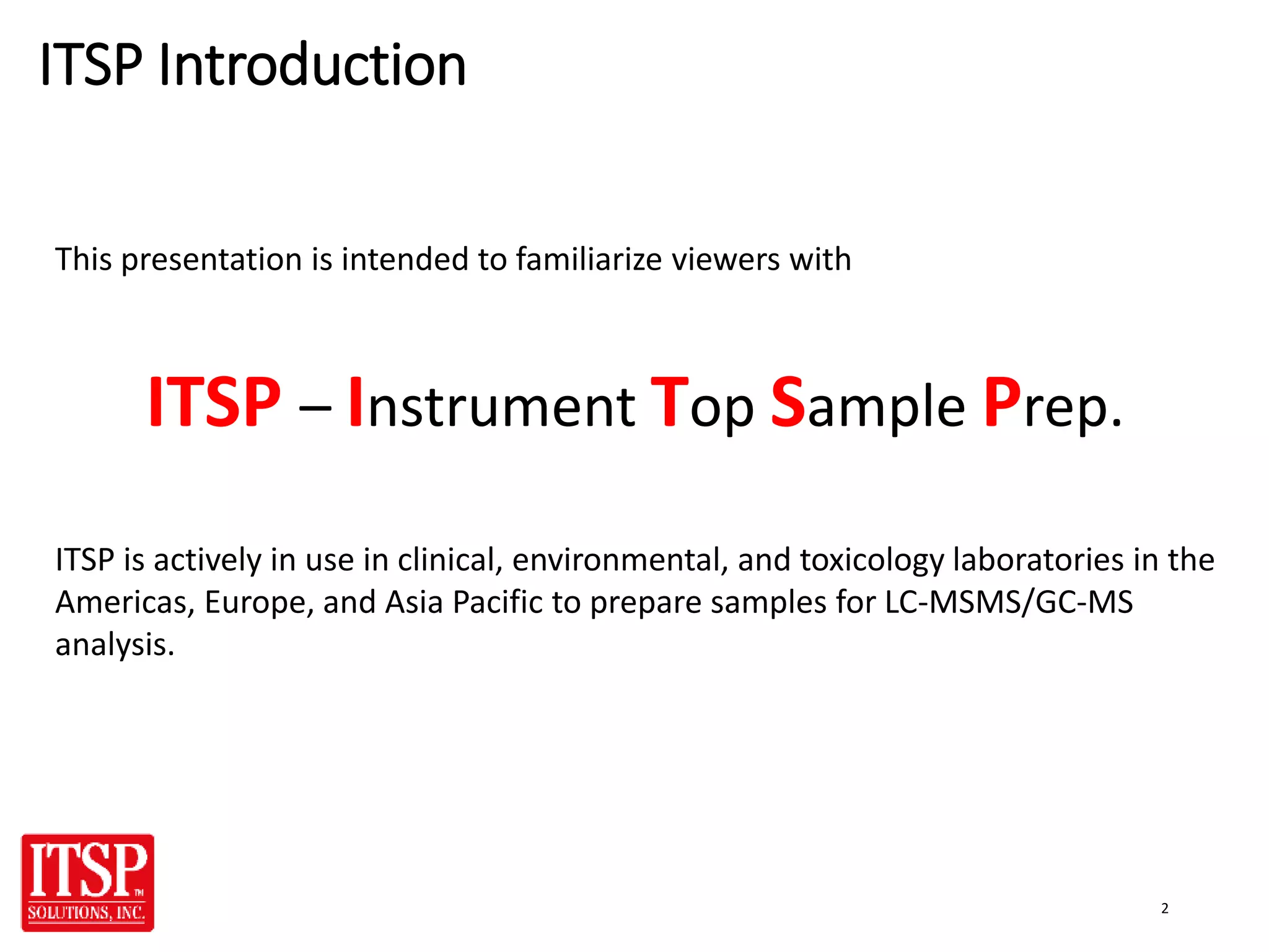 ITSP Introduction | PPSX
