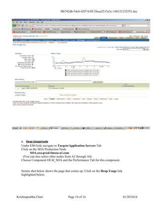 SOA PERFORMANCE METRICS | DOC