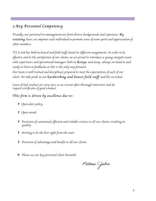 About us -Tcs Profile | PDF