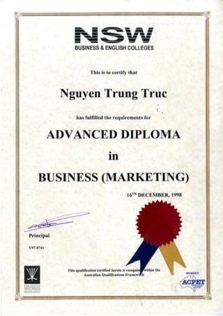 Diploma in Marketing | PDF