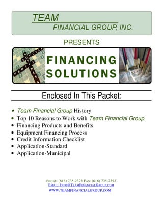 Team Financial Group | PDF