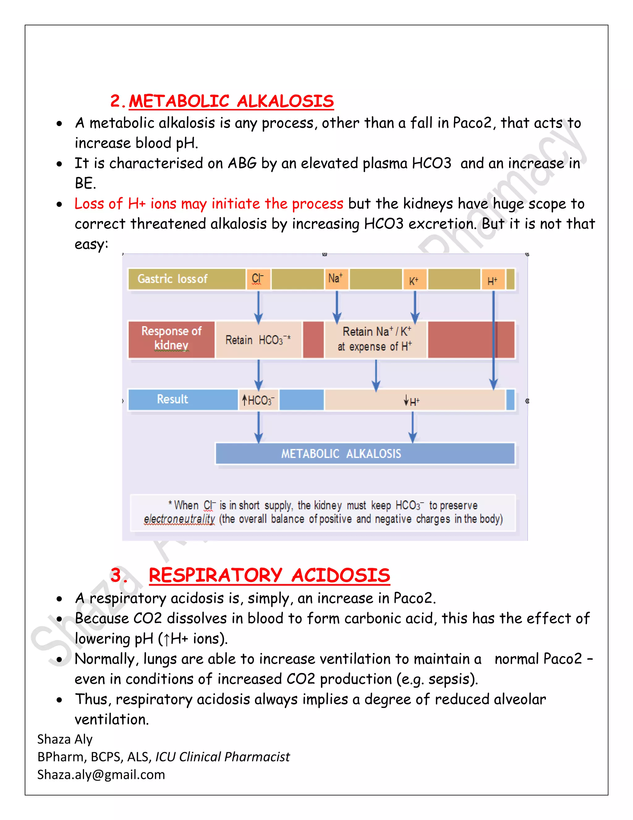ABG for ICU Clinical PhARMACIST | PDF