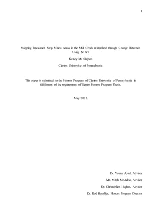 Senior Project Paper (1) | DOCX | Landscaping | Home & Garden