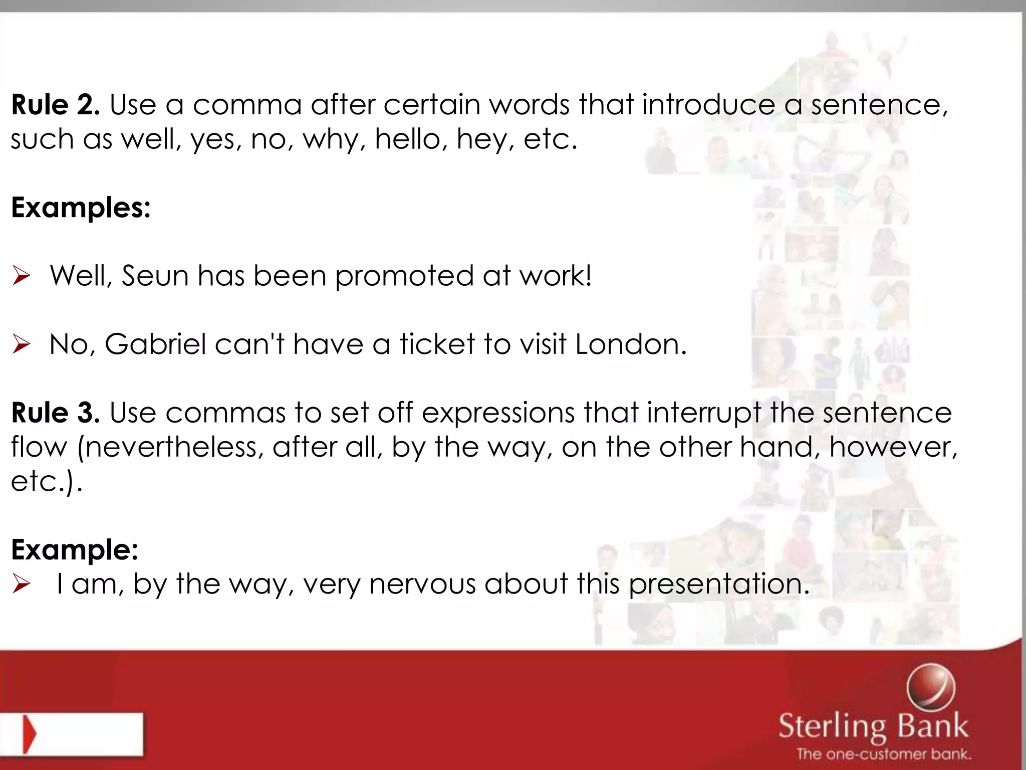 Basic Rules Of English Grammar | PPTX