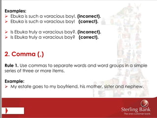 Basic Rules Of English Grammar | PPTX