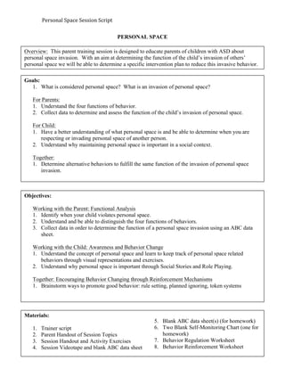 Kids Invading Personal Space