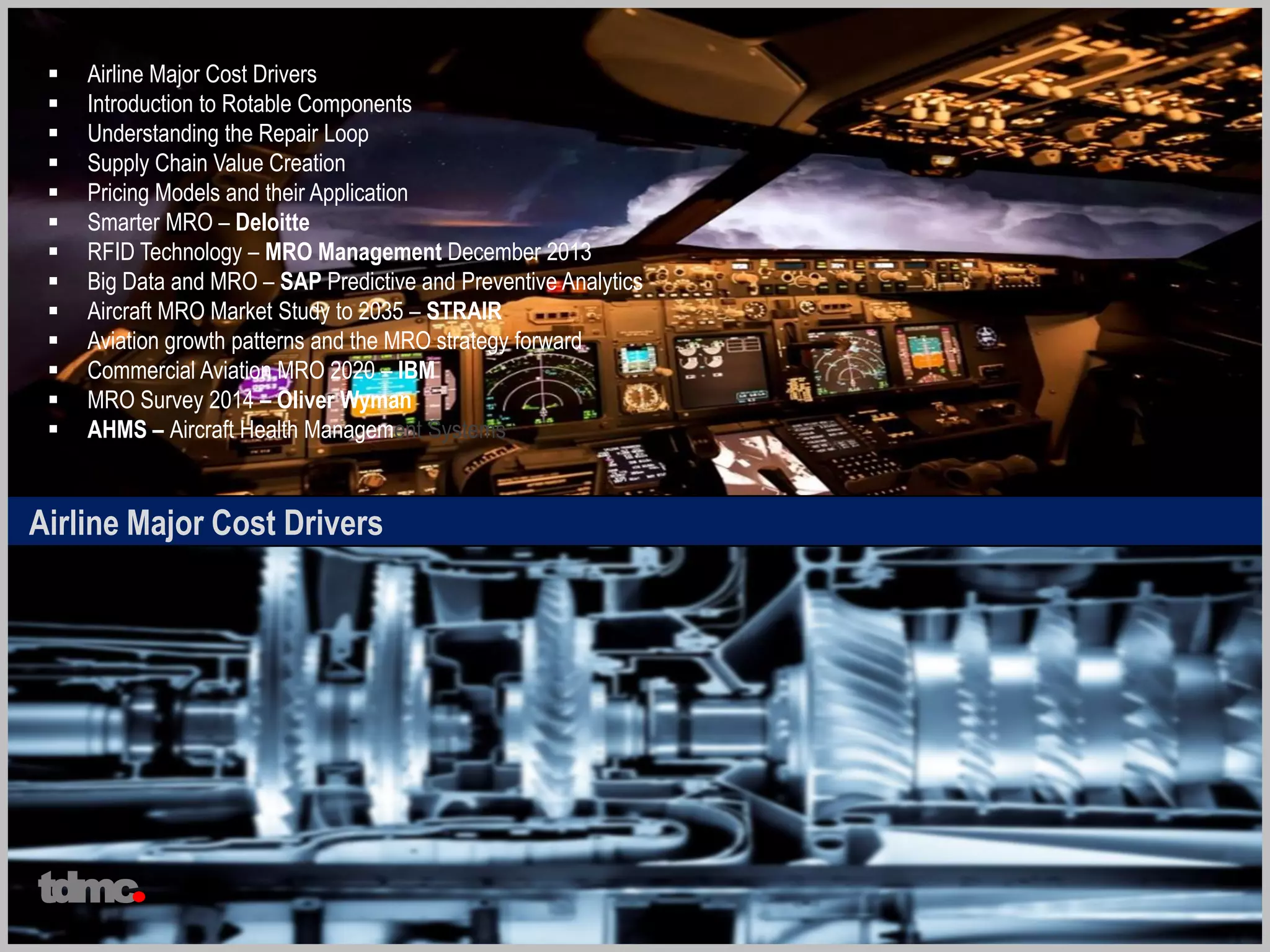 Aircraft Rotable Components - MRO Cost Models_v17_Final_Slideshare | PDF