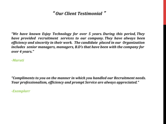 Esjay Technology Company Profile1 | PPT