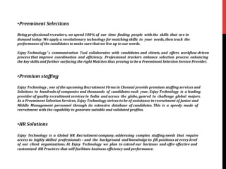 Esjay Technology Company Profile1 | PPT