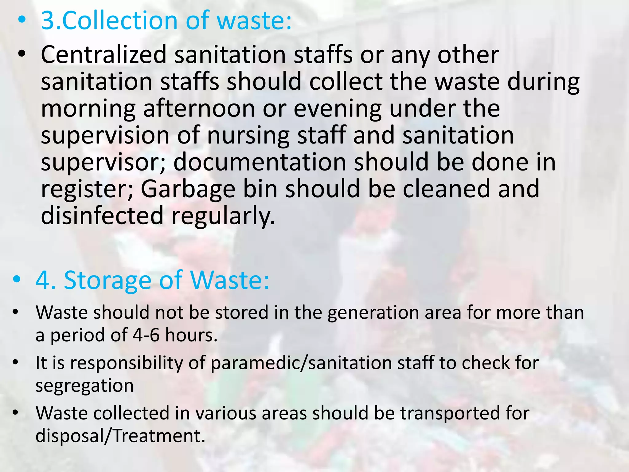 Health Care Waste Management (HCWM) Presentation | PPTX