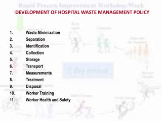 Health Care Waste Management (HCWM) Presentation | PPTX