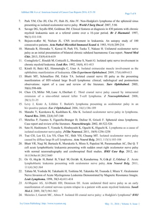 CML and third nerve palsy | PDF