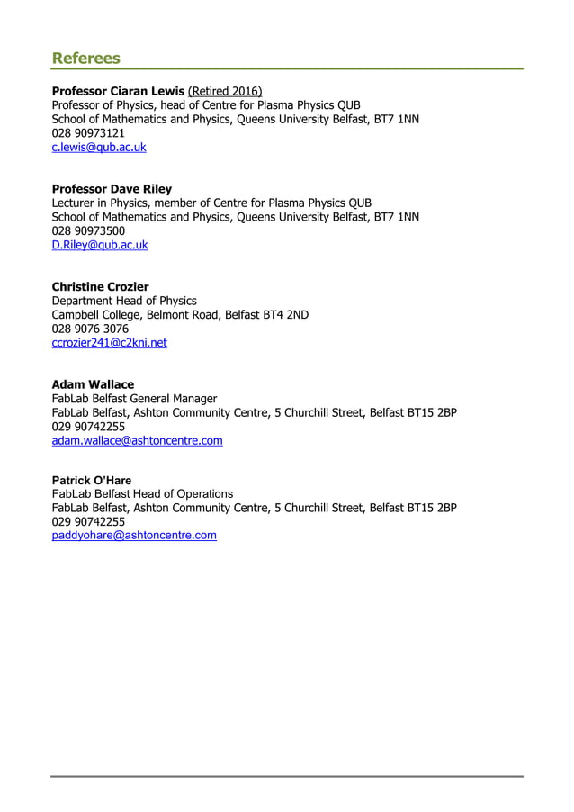 Dr Killian Mc Keever | PDF