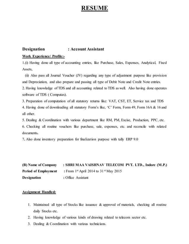 Resume heena (1) | DOCX